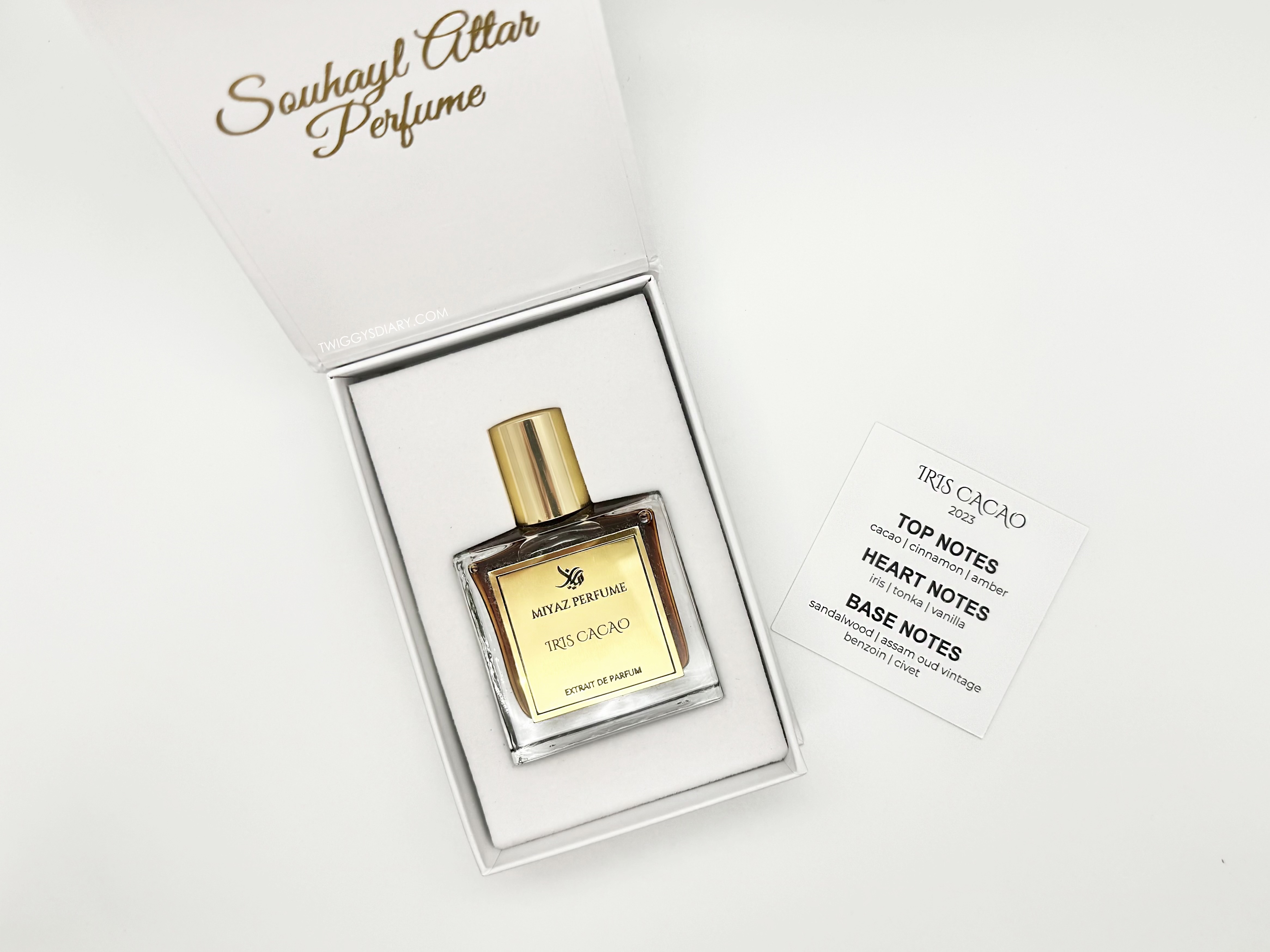 Miyaz Perfume 的聞香心得－Fleur Tabac、Iris Cacao – Twiggy的香水日記